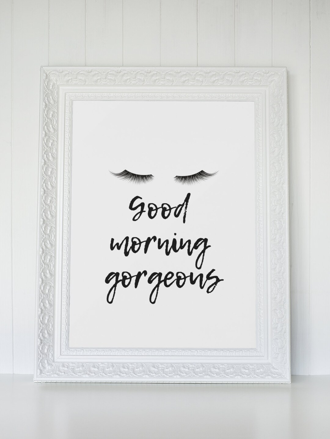 Good Morning Gorgeous Printable Art - Etsy