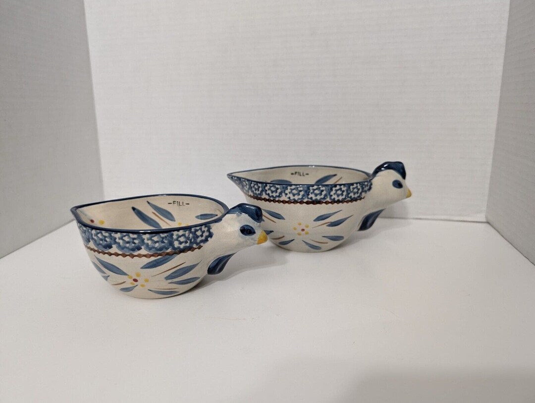 Vintage Temptations by Tara Old World Chicken Measuring Cups - Etsy
