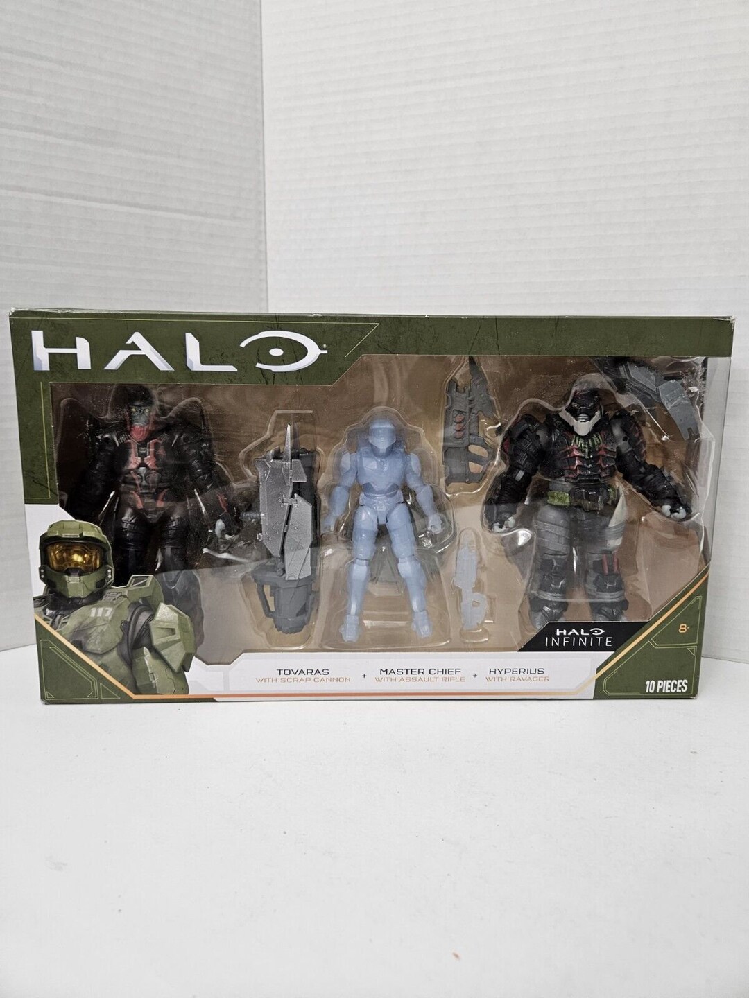 Halo Infinite Tovaras Master Chief Hyperius Action Figure Set NEW - Etsy