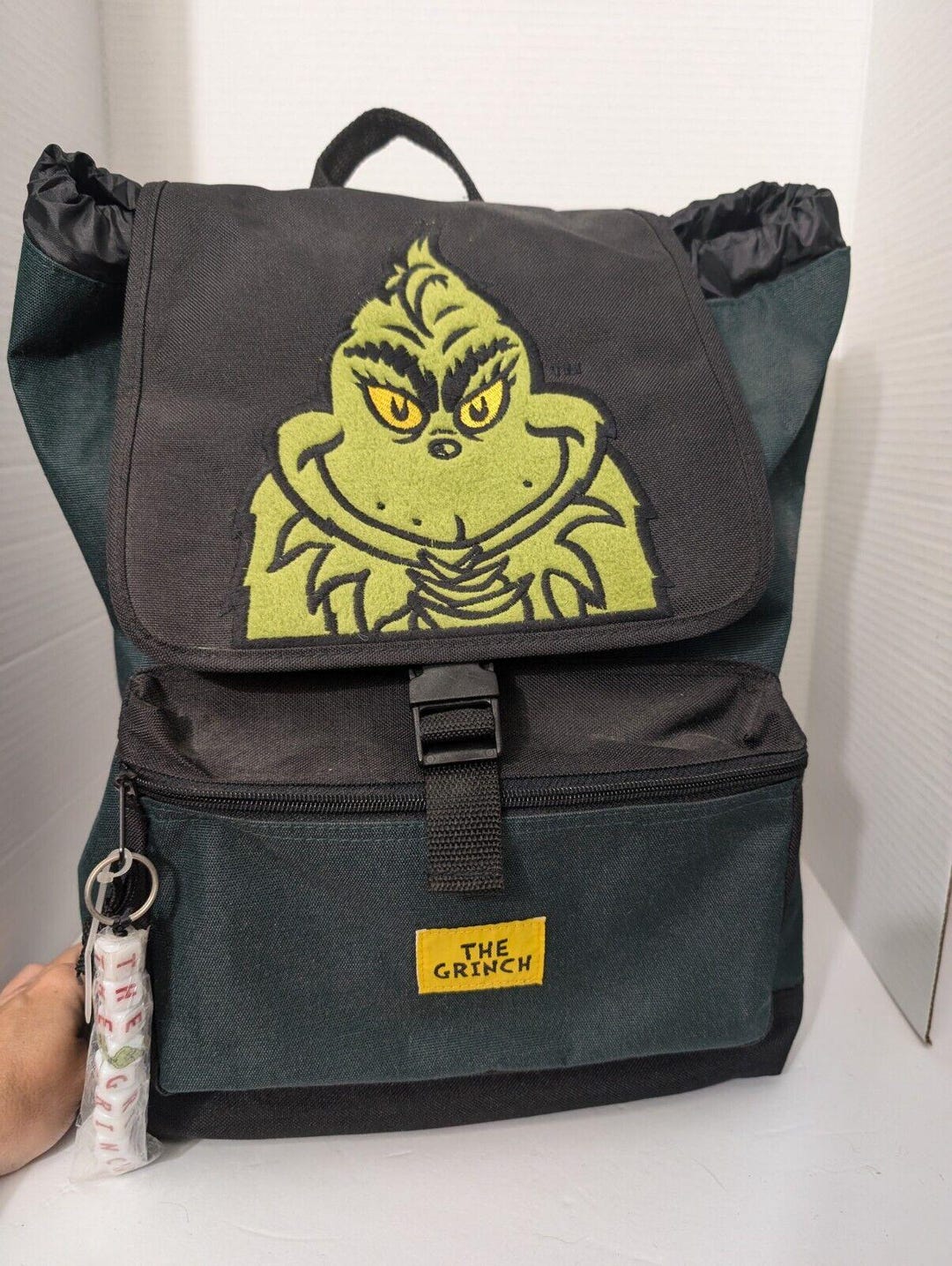 Dr Seuss the Grinch Backpack With Keychain New With Tags - Etsy
