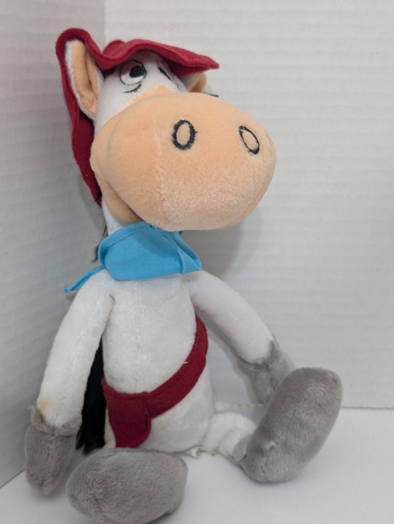 Quick Draw Mcgraw Plush Paramount Hanna-barbera Cartoon Horse ...