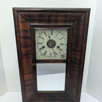Salvaged Repurposed Ceiling Tin Clock With Over 100 Years of Patina. - Etsy