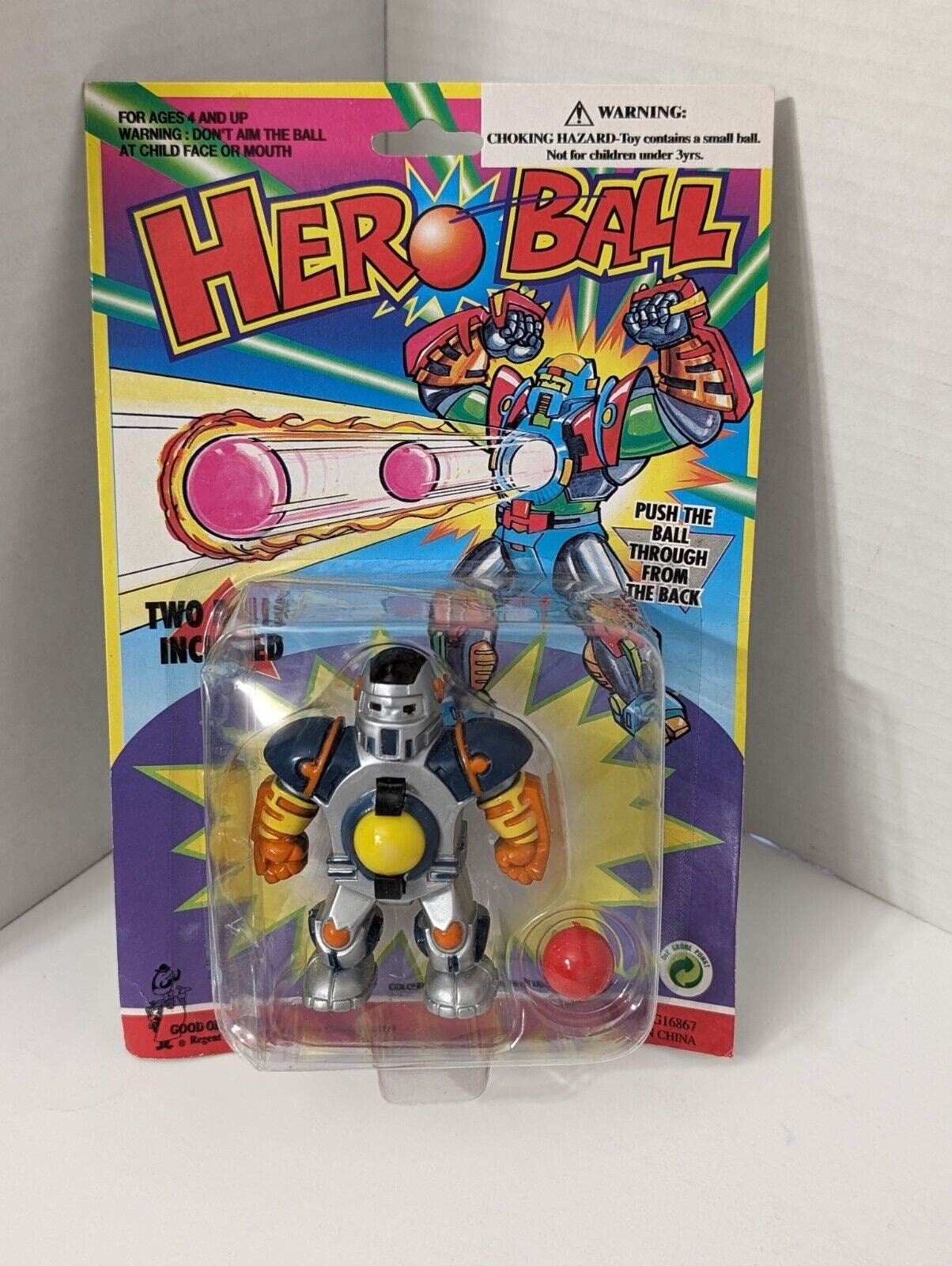 Vintage Hero Ball Robot New in Package - Etsy
