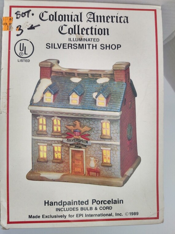 Colonial Silversmith Drawing