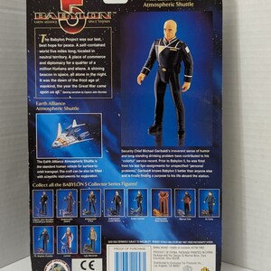 1997 BABYLON 5 Michael Garibaldi No Hair Previews Exclusive Action ...