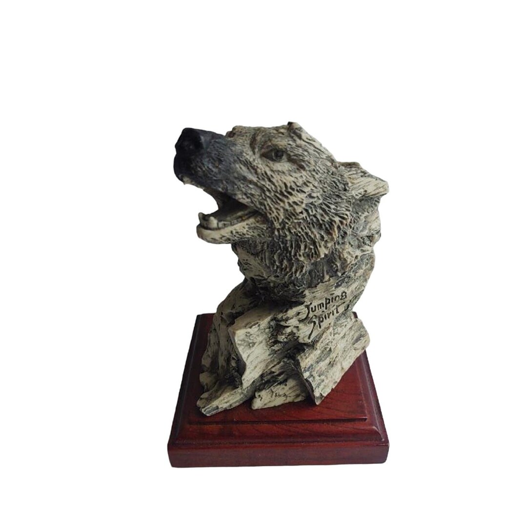 Jumping Spirit Bear Created by Marka Gallery Limited Edition Figure ...