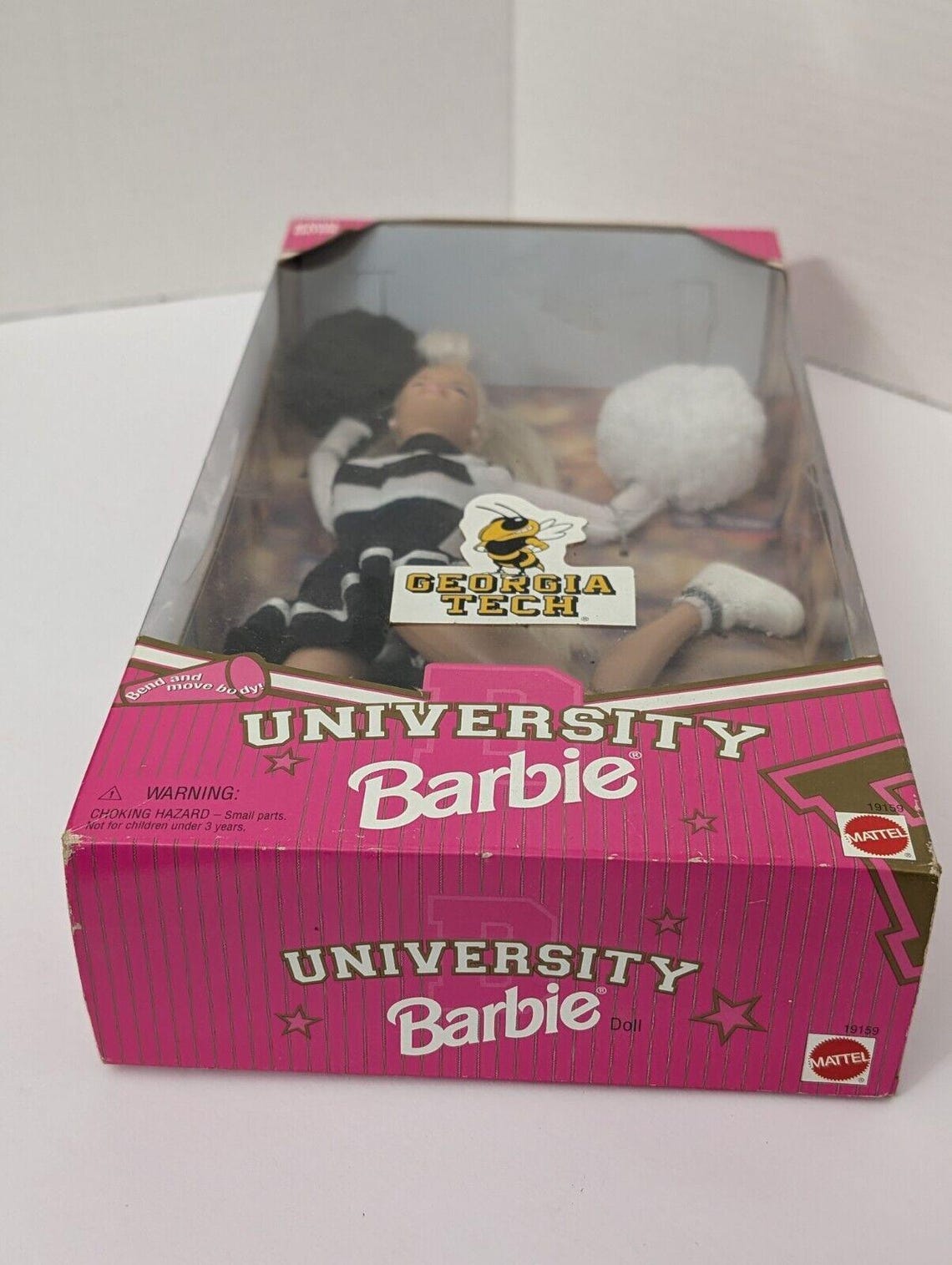 Barbie Vintage 1996 Georgia Tech University Cheerleader Fashion Doll ...