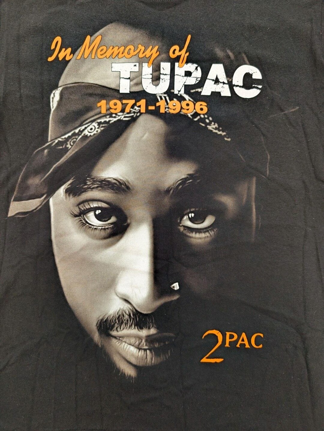 Vintage Tupac Shakur in Memory of 1971–1996 Tribute T-shirt by the Roxx ...