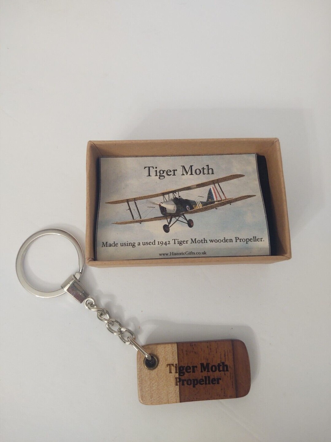 Tiger Moth Propeller Historical Keychain - Etsy