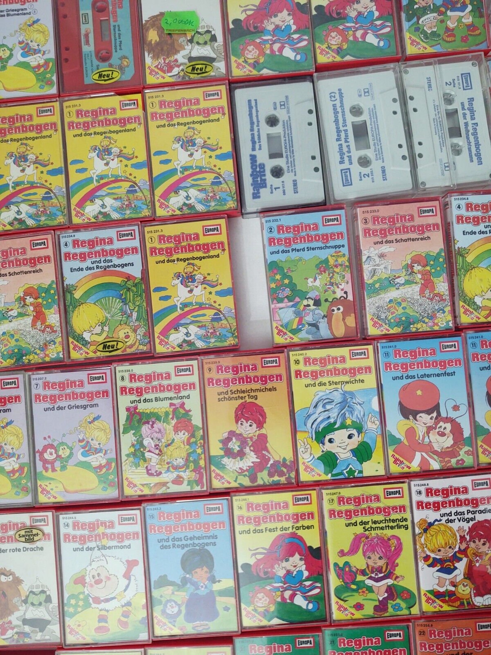 Huge Vintage German Rainbow Brite Cassette Lot Regina Regenbogen - Etsy