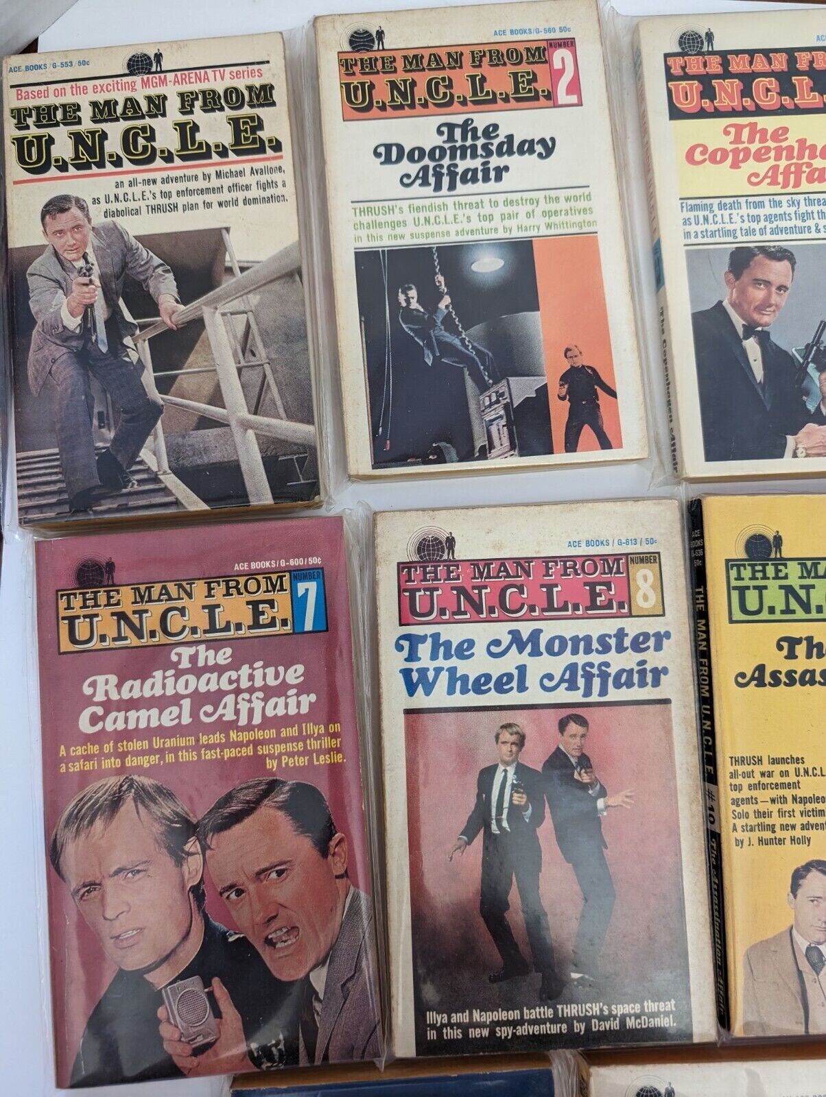 Lot of 17 Vintage the Man From Uncle Series Books - Etsy