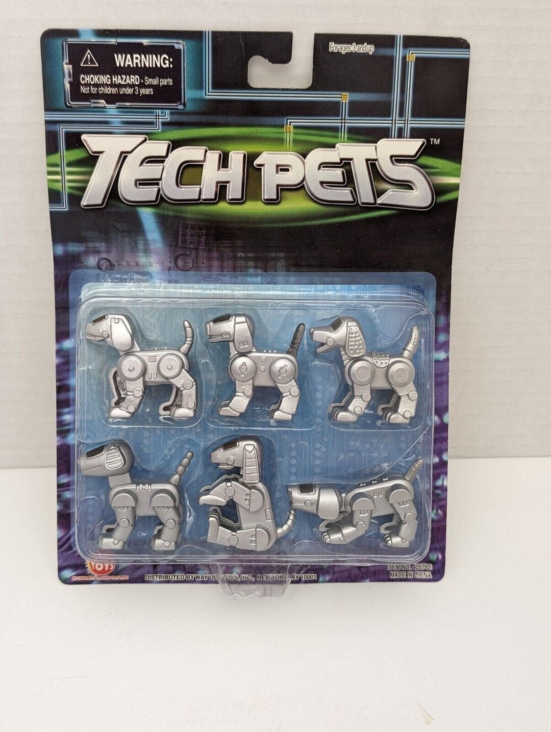 Vintage Way Out Toys Tech Pets Six Dog Set New - Etsy