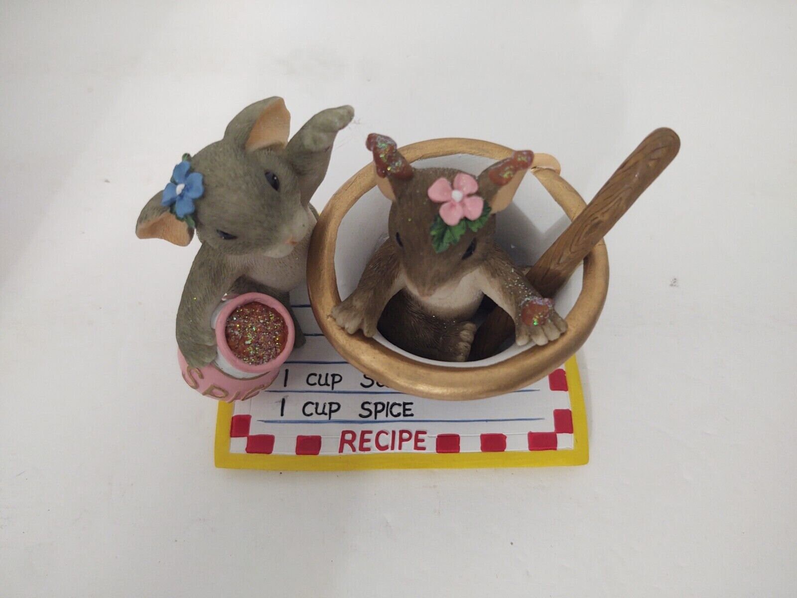 Fitz and Floyd Charming Tails Mouse Bunny Sugar N Spice - Etsy