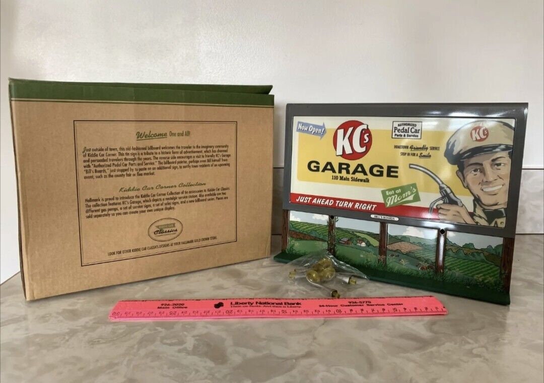 1997 Hallmark Kiddie Car Corner Bill's Boards Series - Etsy