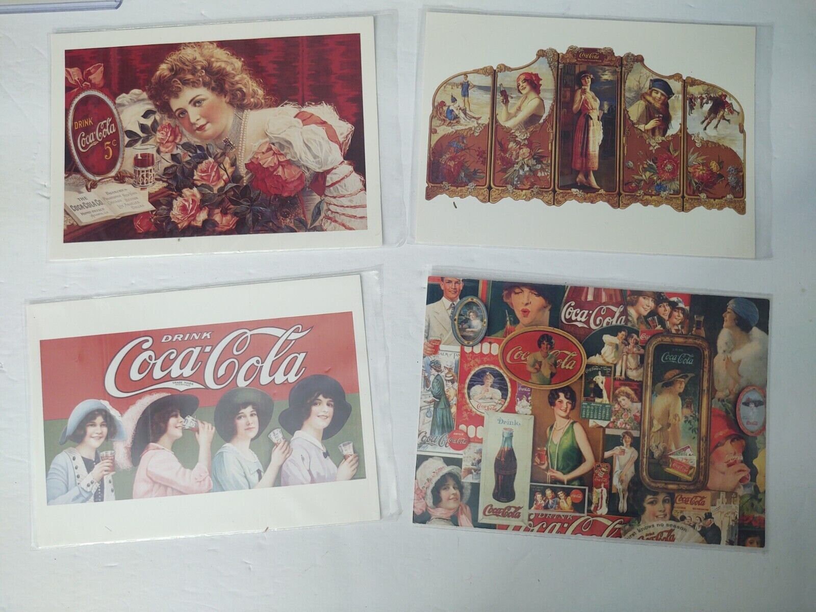 Vintage Lot of 1991 Coca-cola Postcards - Etsy