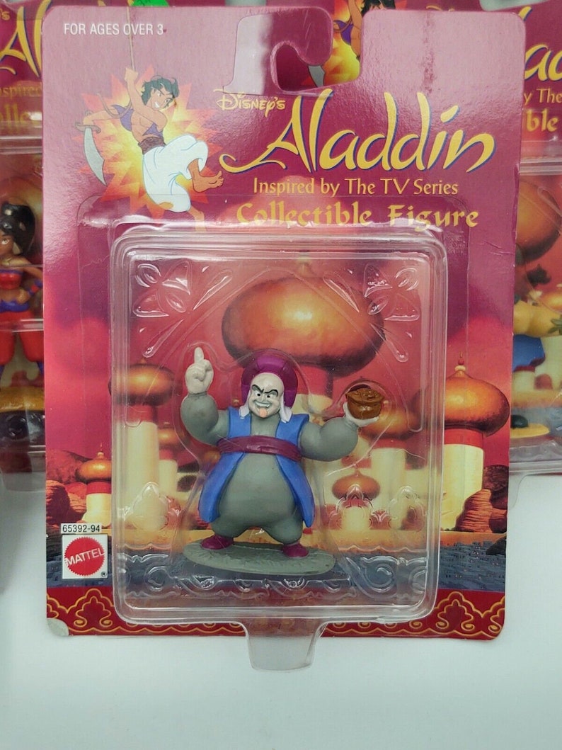 Lot of 5 Disney's Aladdin Figures Based on the TV Show Action Figures ...