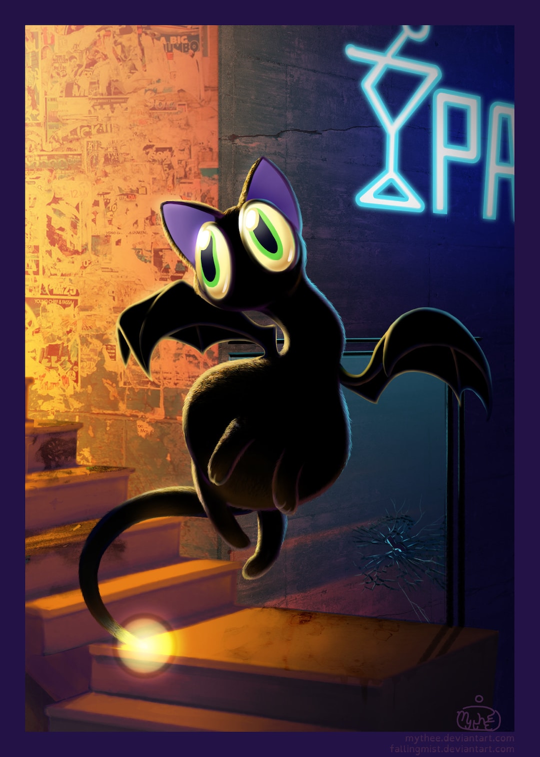 Devilman's Devilcat Tako Print - Etsy