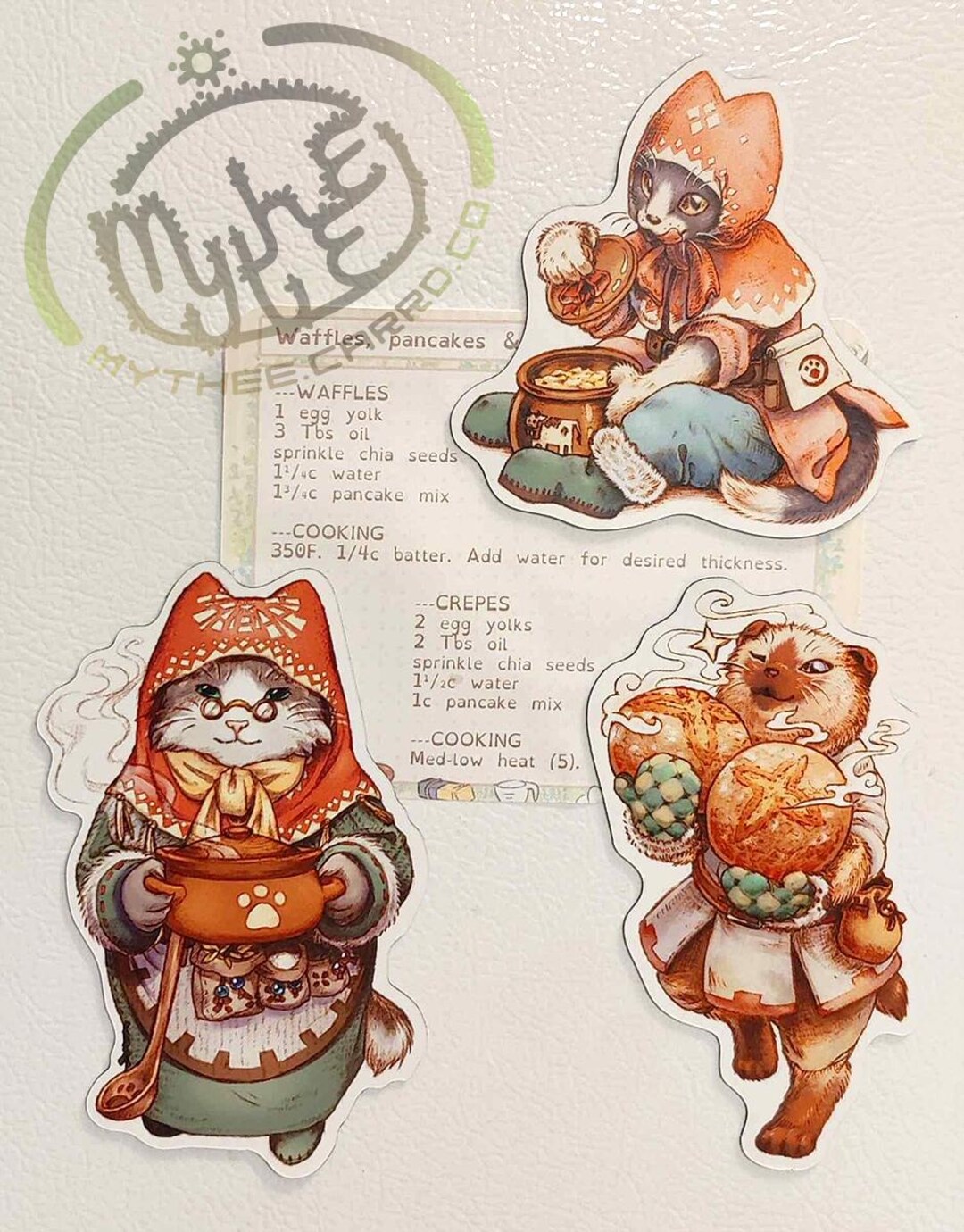 Grammeowster Chef and Sous-chefs - Etsy