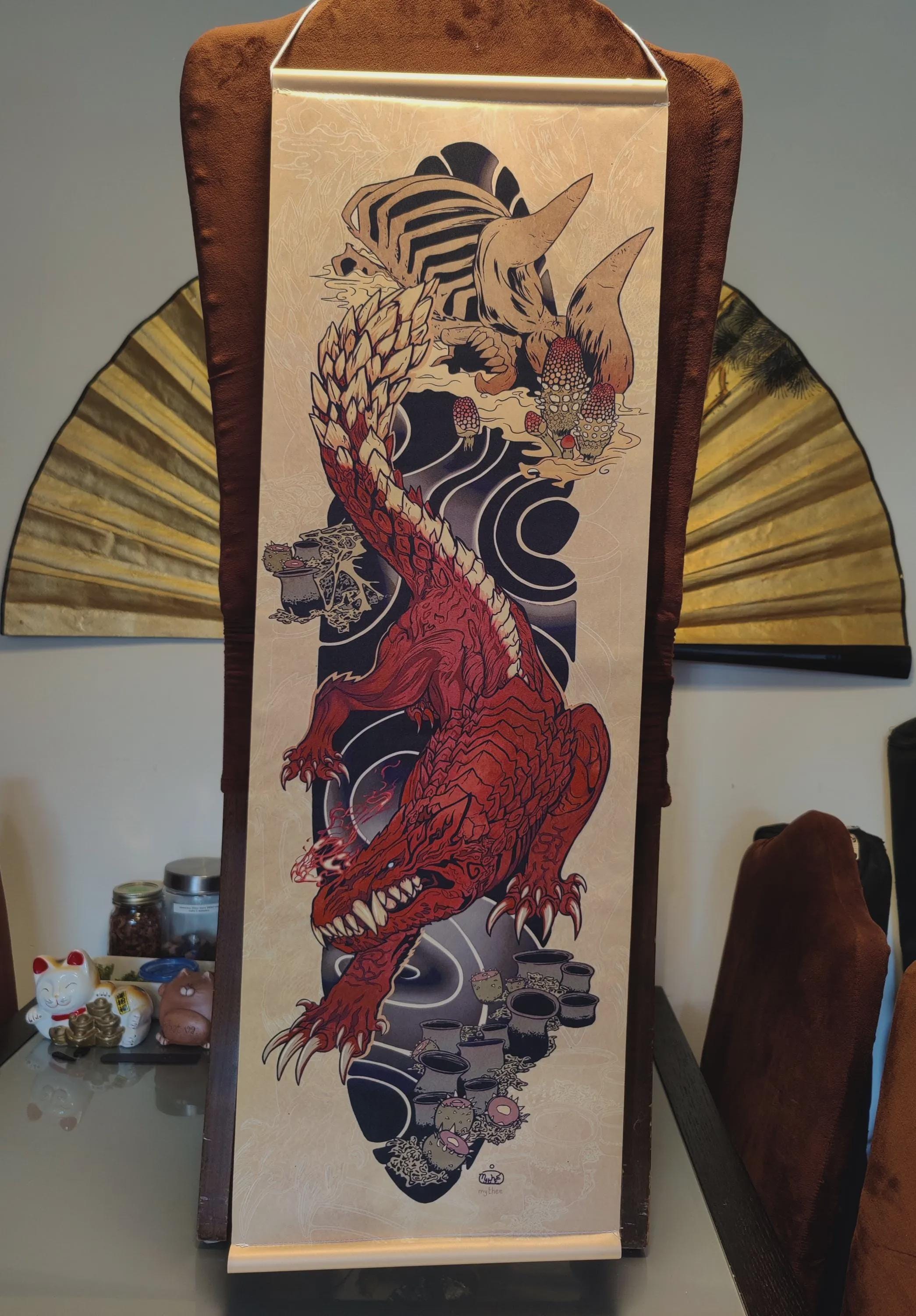 Monhun Fabric Scrolls - New Models - Etsy