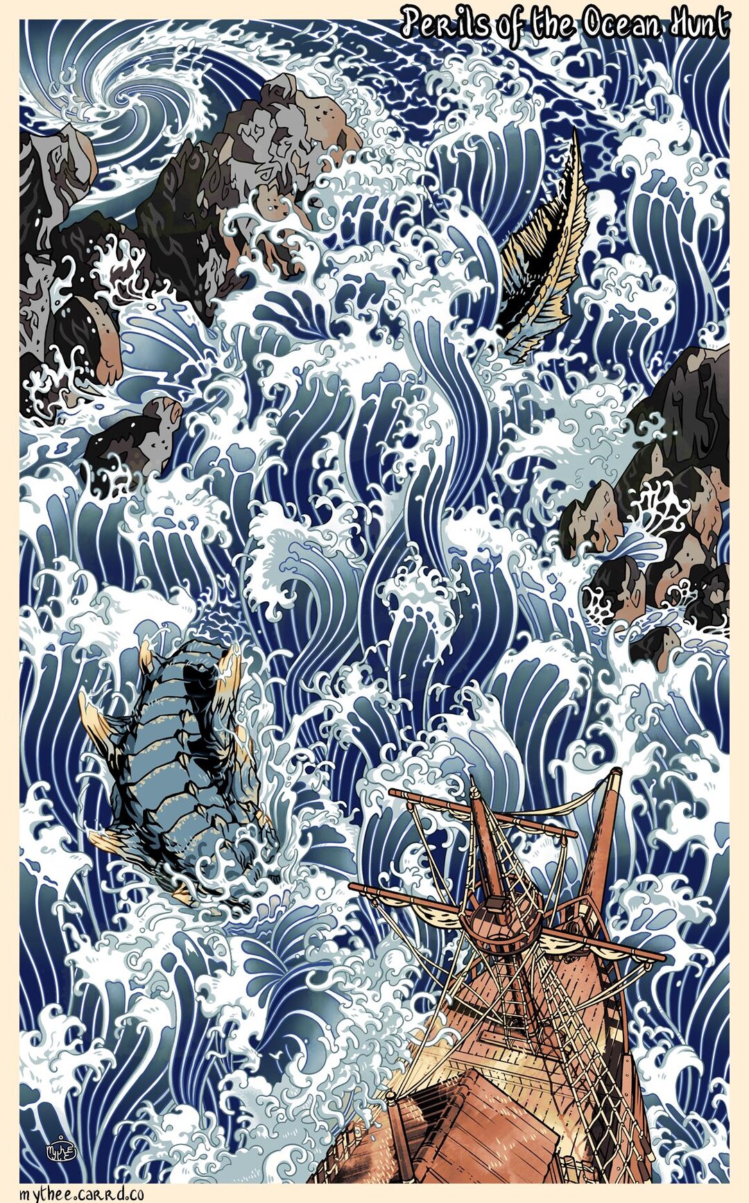 Perils of the Ocean Hunt - Etsy