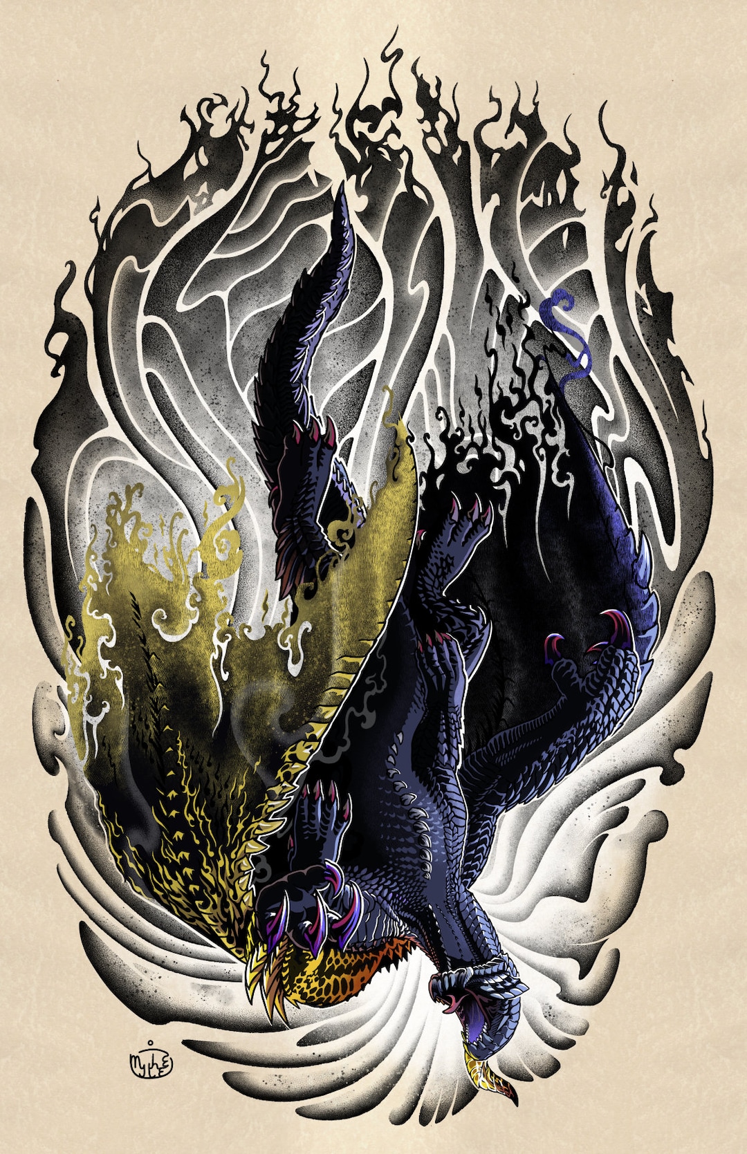 Chaotic Gore Magala - Etsy