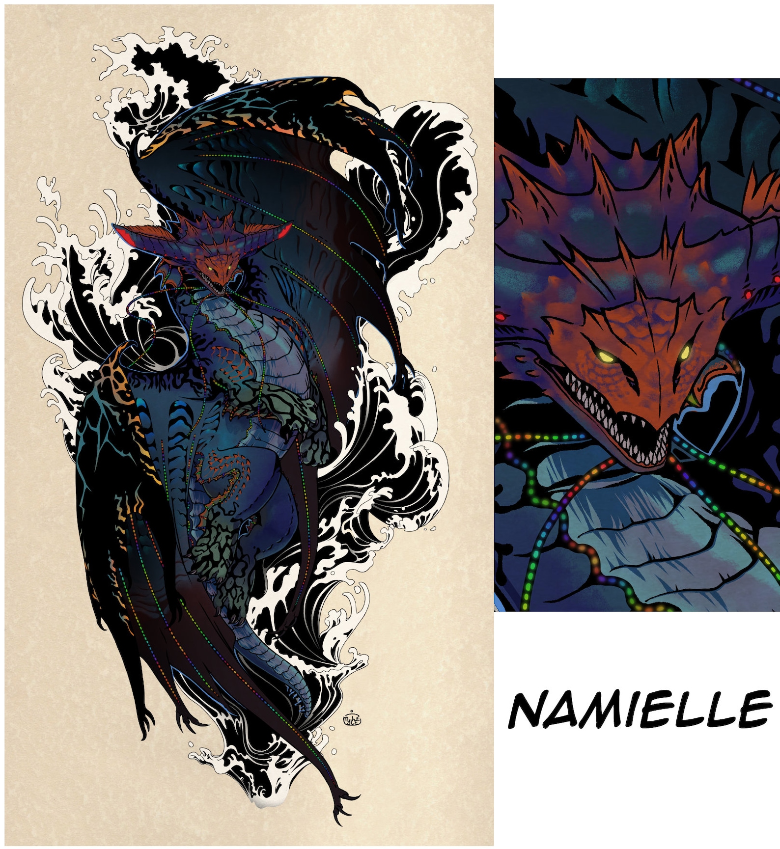 Torrent Queen Namielle - Etsy