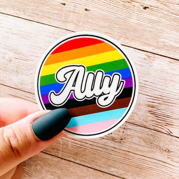 Lgbtq Ally Sticker - Etsy