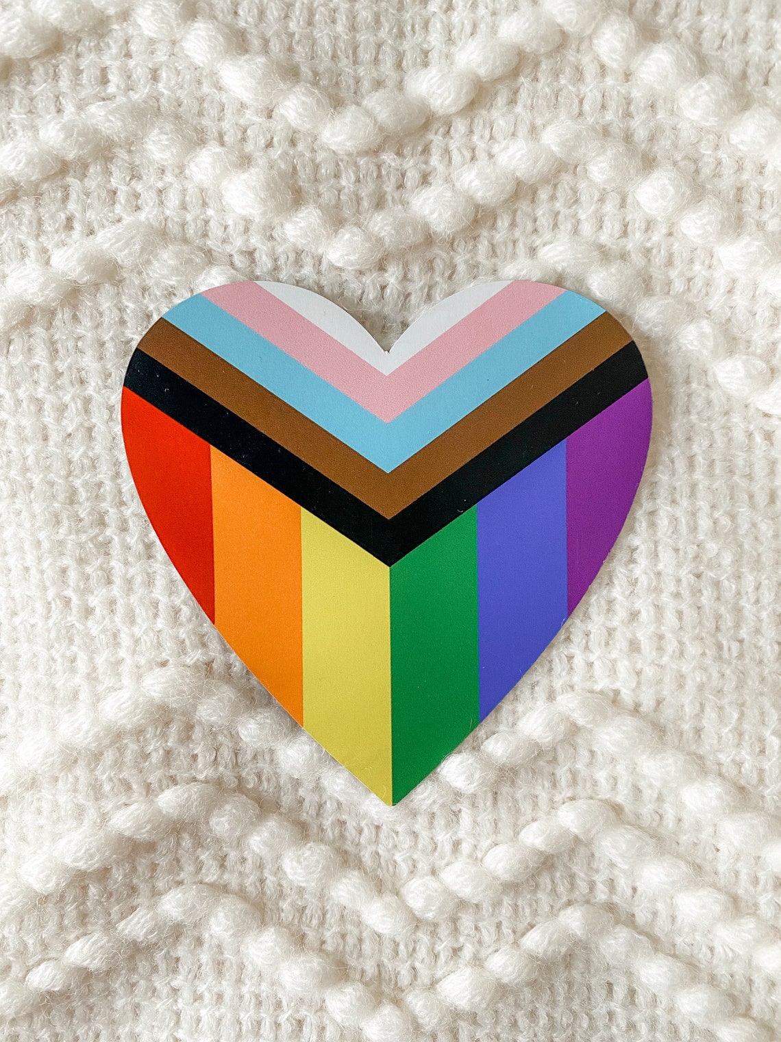 Progressive Pride Flag Magnet Auto Magnet Car Magnet Daniel | Etsy