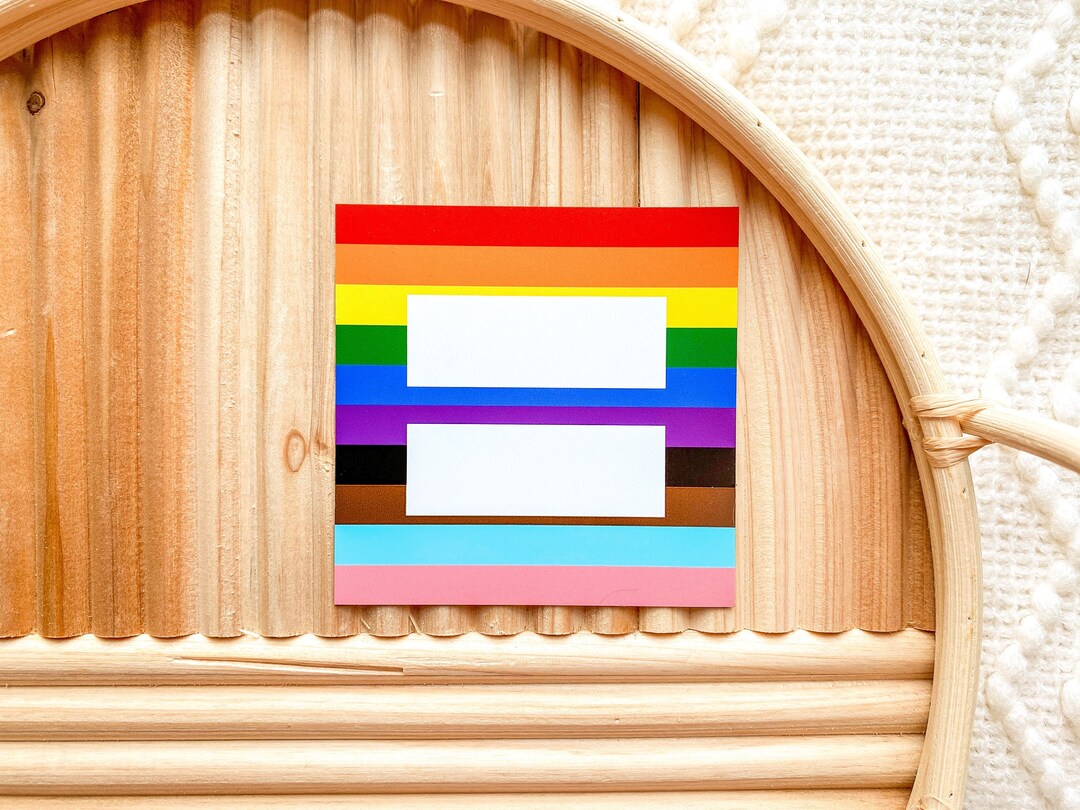 Equality Symbol Sticker, Progressive Pride Sticker, Gay Pride Stickers ...