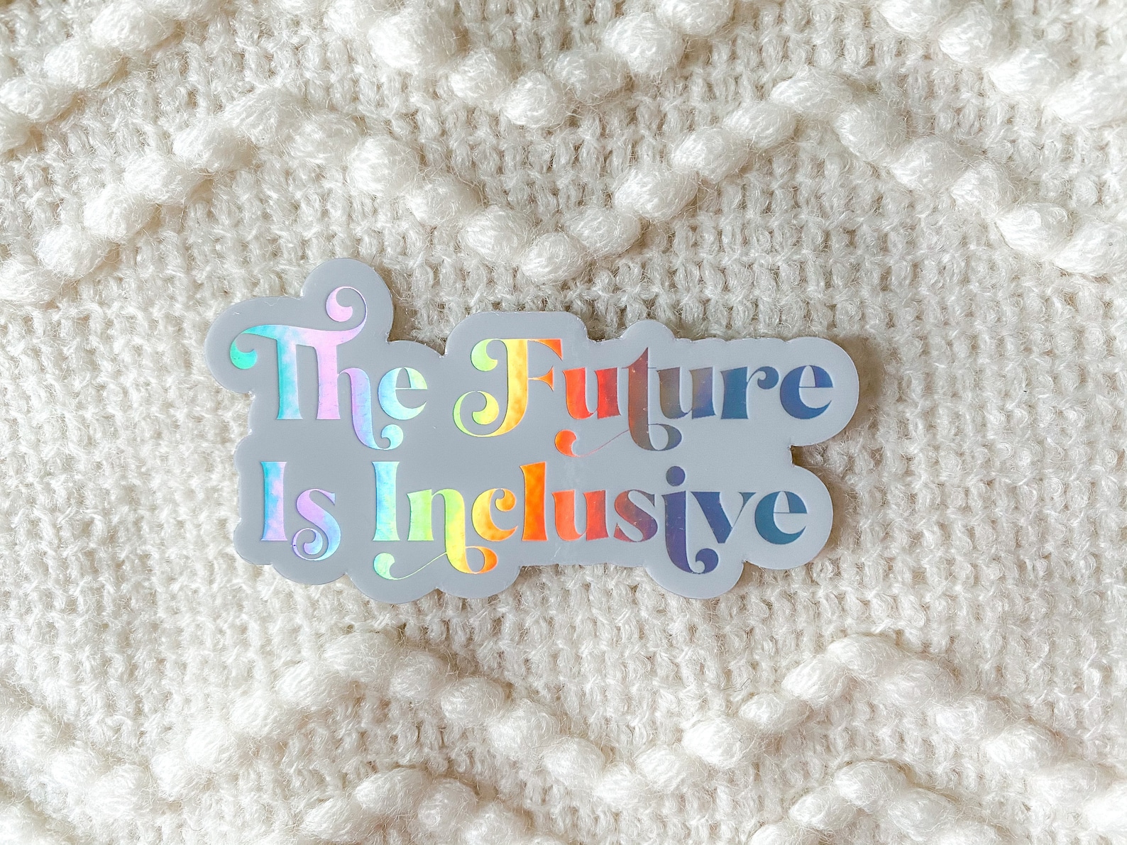 The Future is Inclusive Sticker, Diversity Stickers, Feminist Stickers ...