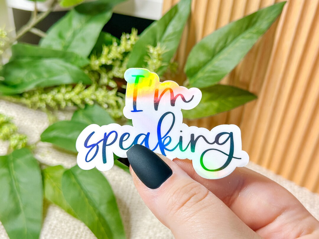 I’m Speaking Sticker, Kamala Harris 2024, Coconut Tree, Project Coconut ...