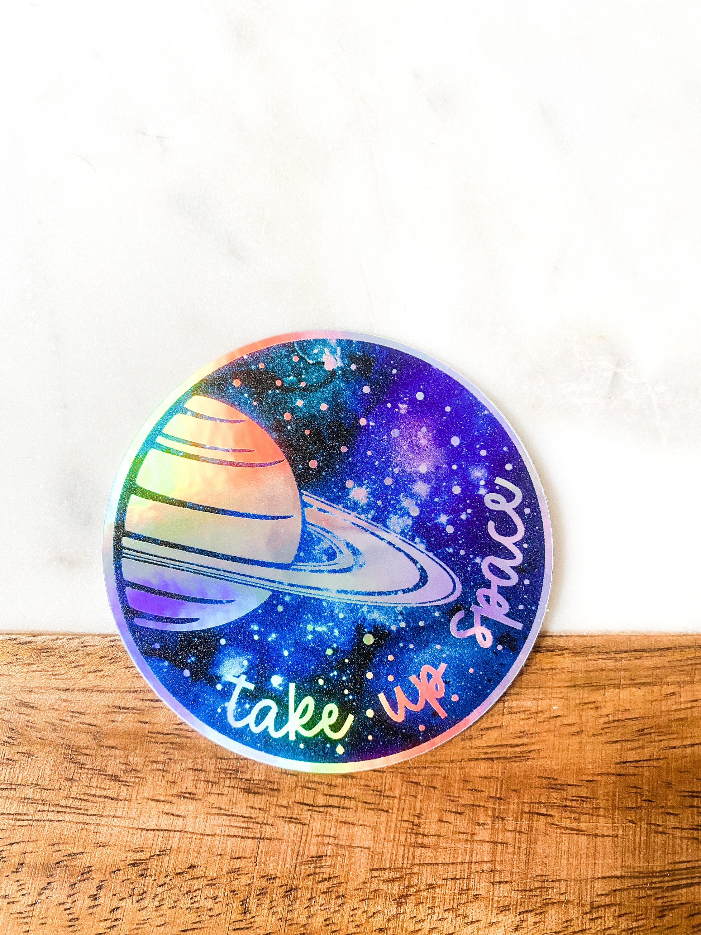 Take up Space Sticker Self Love Sticker Fat Positive - Etsy