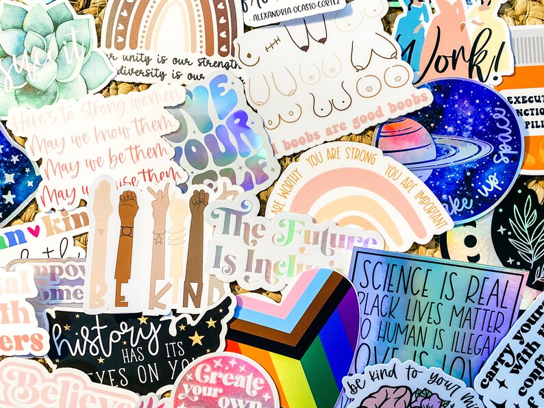 Build Your Own 6 Sticker Bundle Sticker Bundles Laptop | Etsy