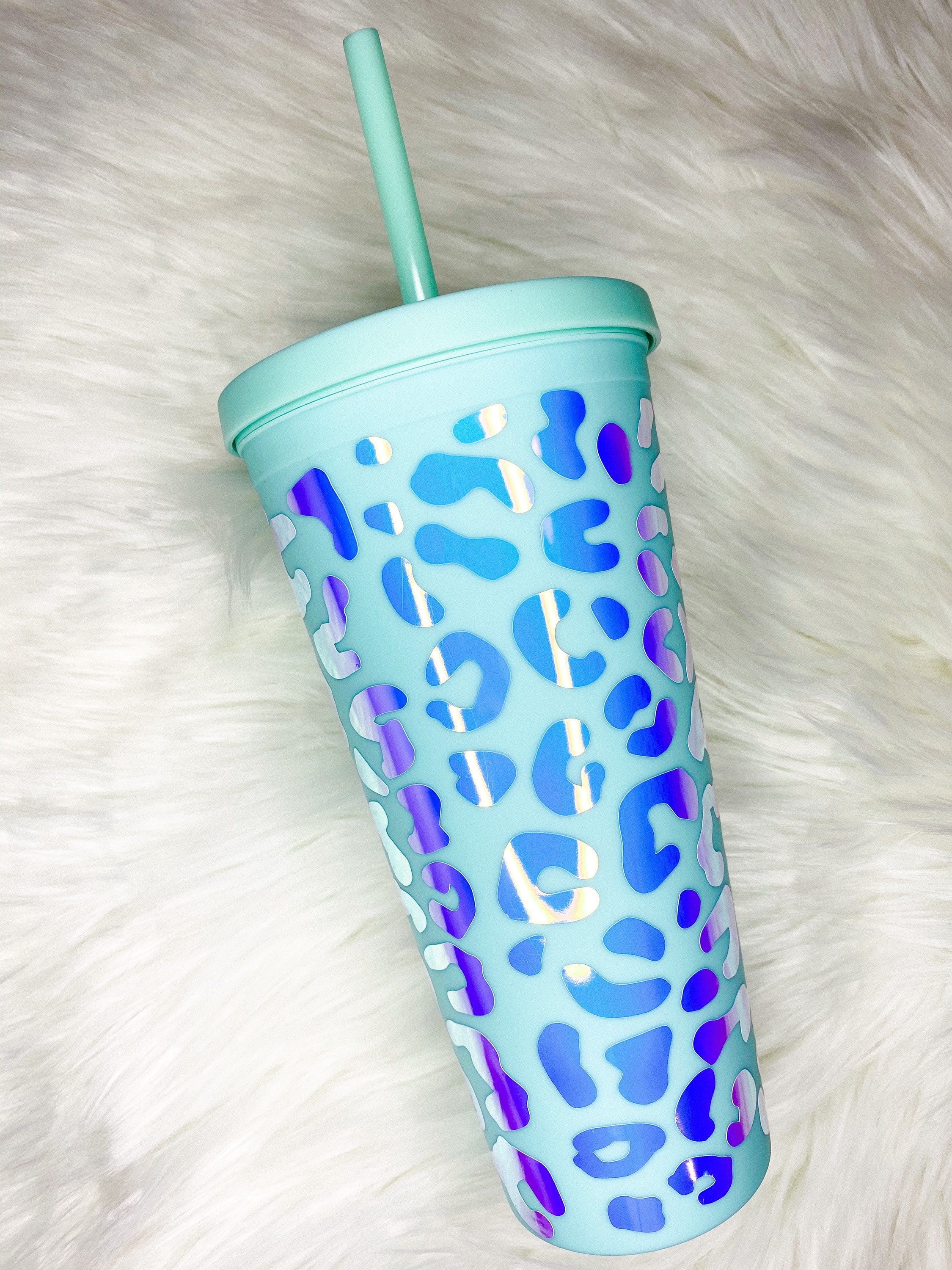 MATTE LEOPARD PRINT Tumbler | Matte Tumblers, Customized Tumblers ...