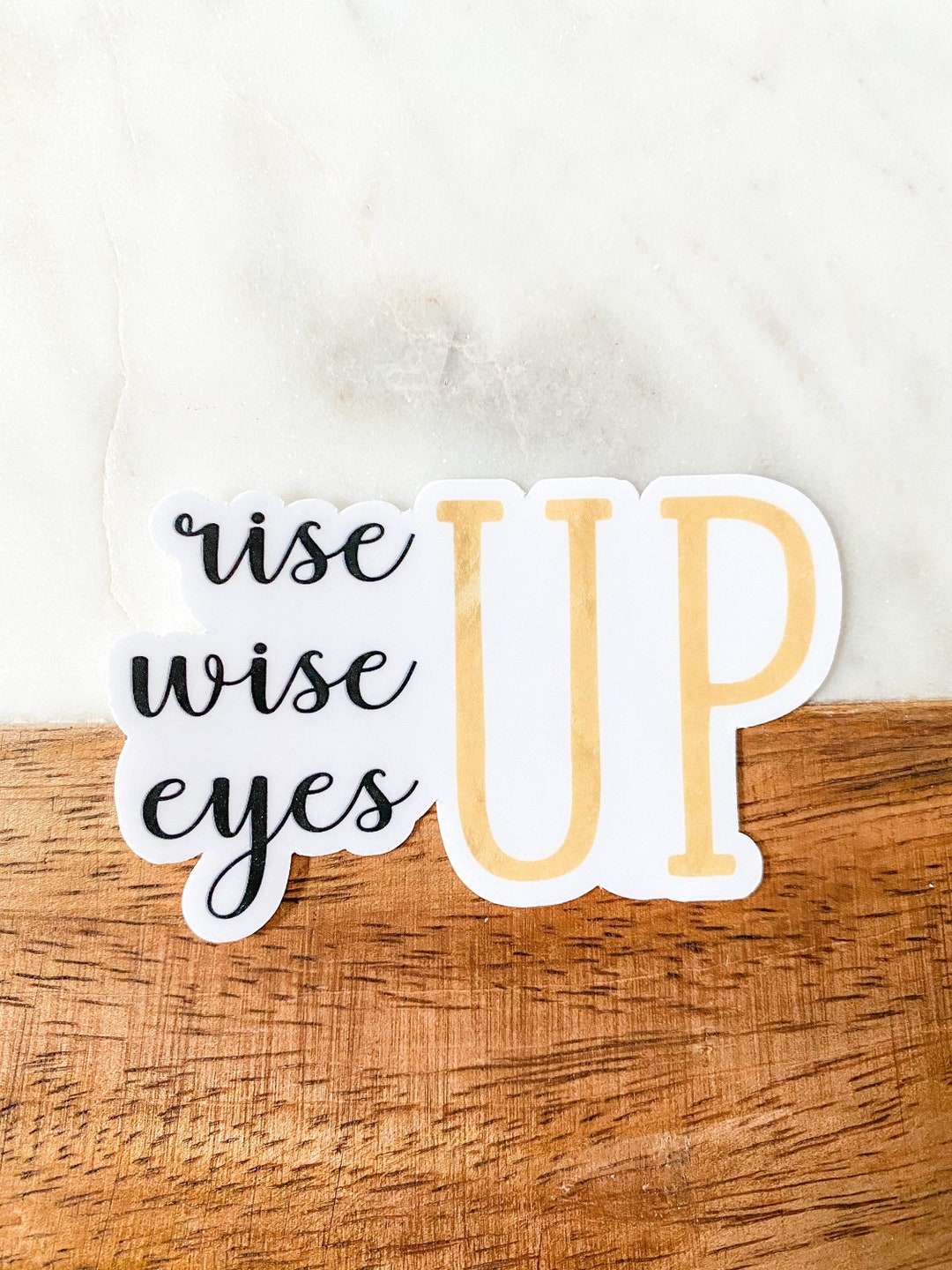 Hamilton Sticker, Rise up Wise up Eyes up Sticker, Broadway Stickers ...