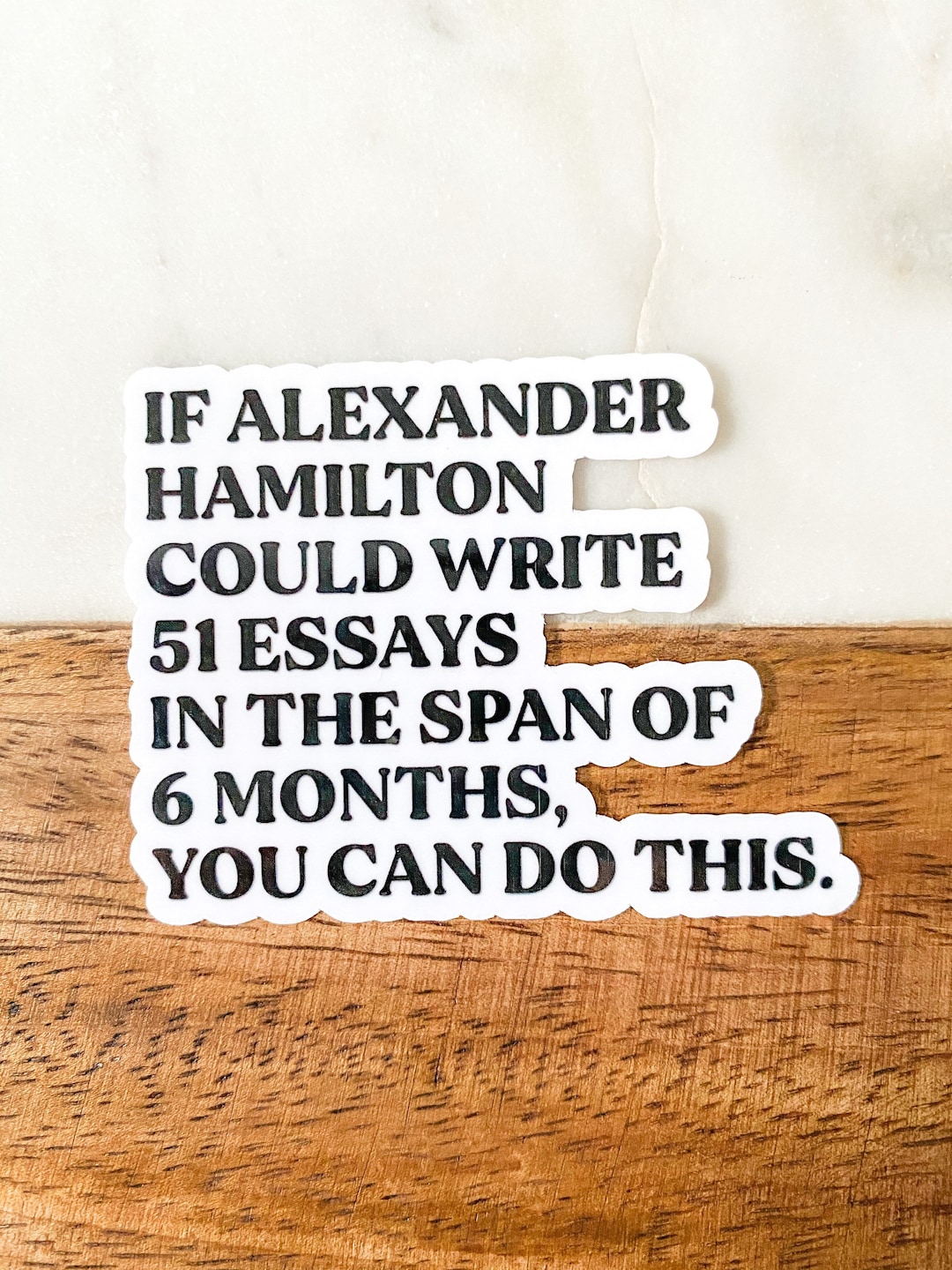 Hamilton Sticker, Alexander Hamilton Sticker, Broadway Sticker, 51 ...
