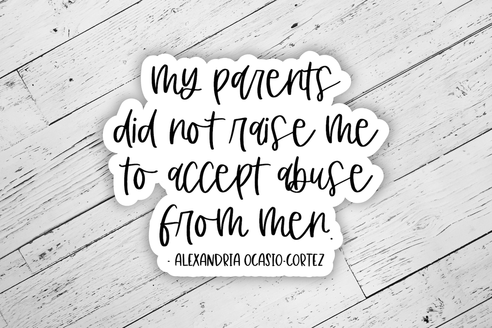 AOC Stickers Alexandria Ocasio-cortez Sticker My Parents Did - Etsy