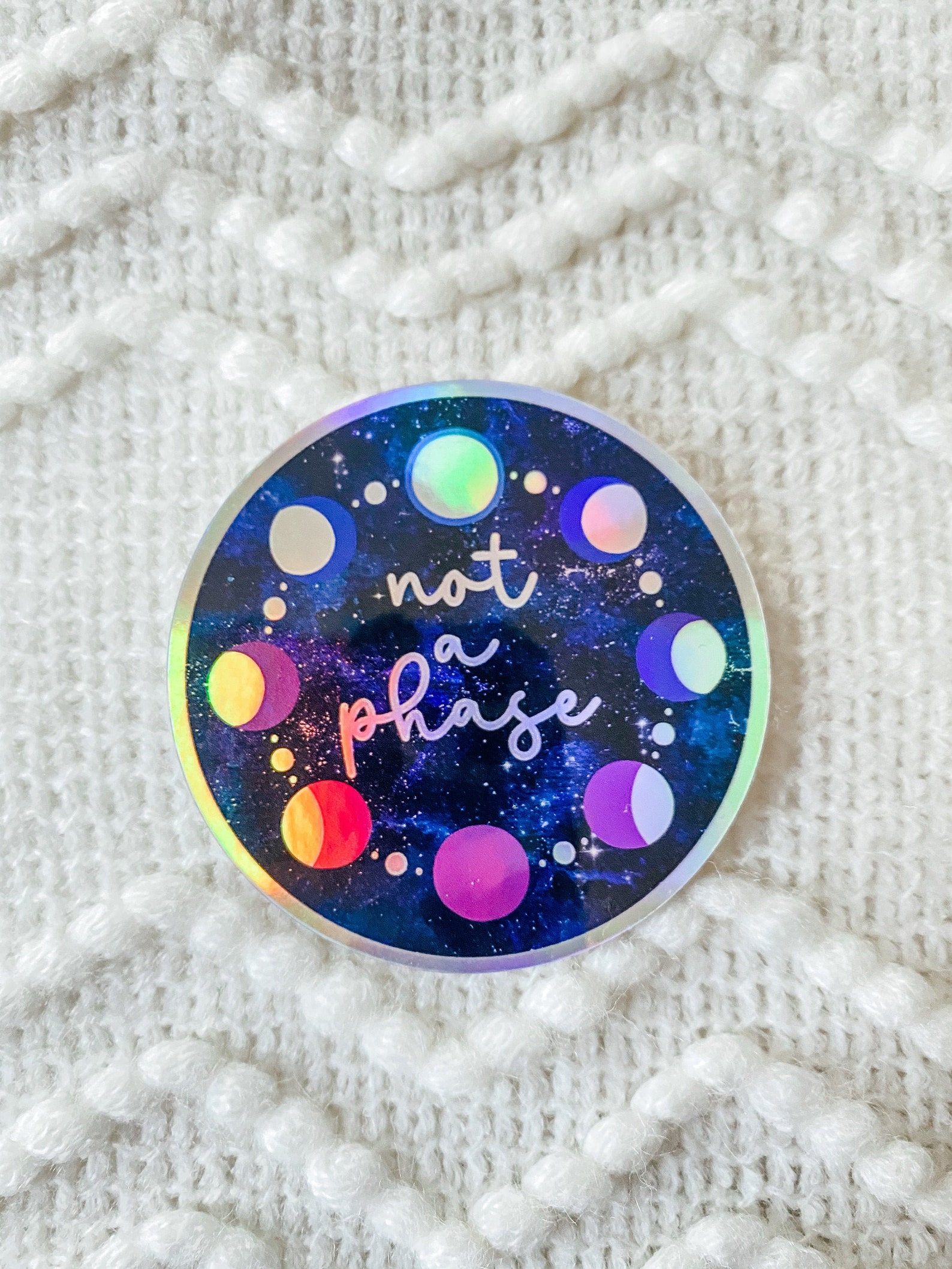 It's Not A Phase Sticker Bi Pride Sticker Bisexual - Etsy