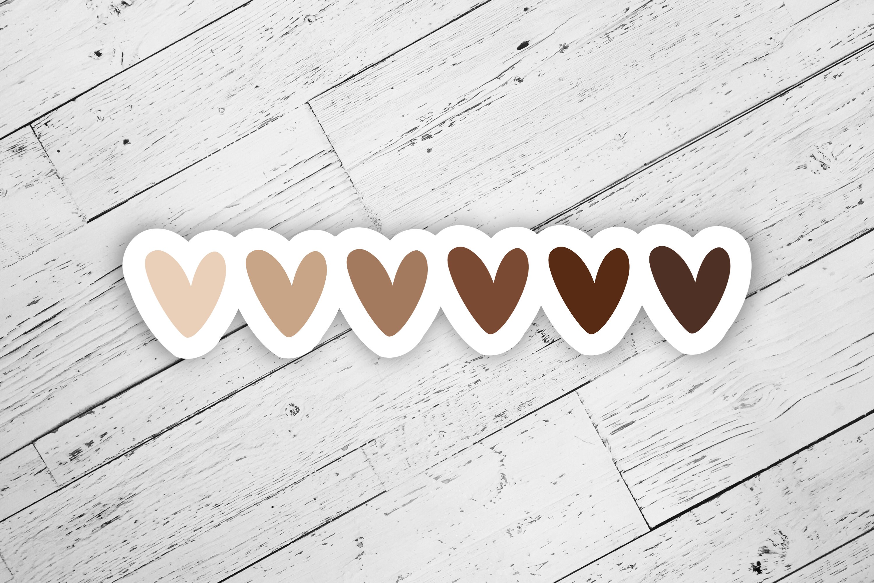 BLM Hearts Sticker Human Rights Sticker Antiracist Sticker | Etsy