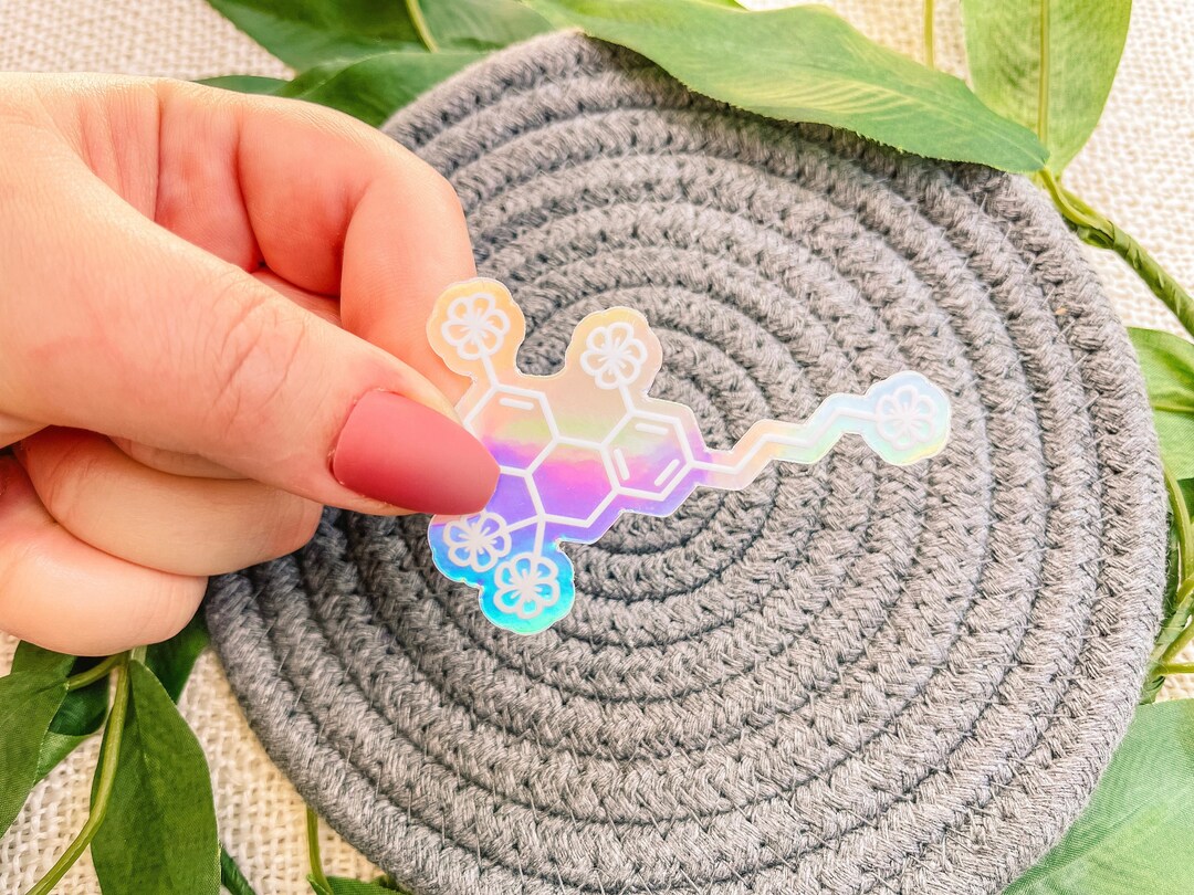 Thc Molecule Sticker, Cannabis Sticker, Marijuana Sticker, Legalize 420 ...