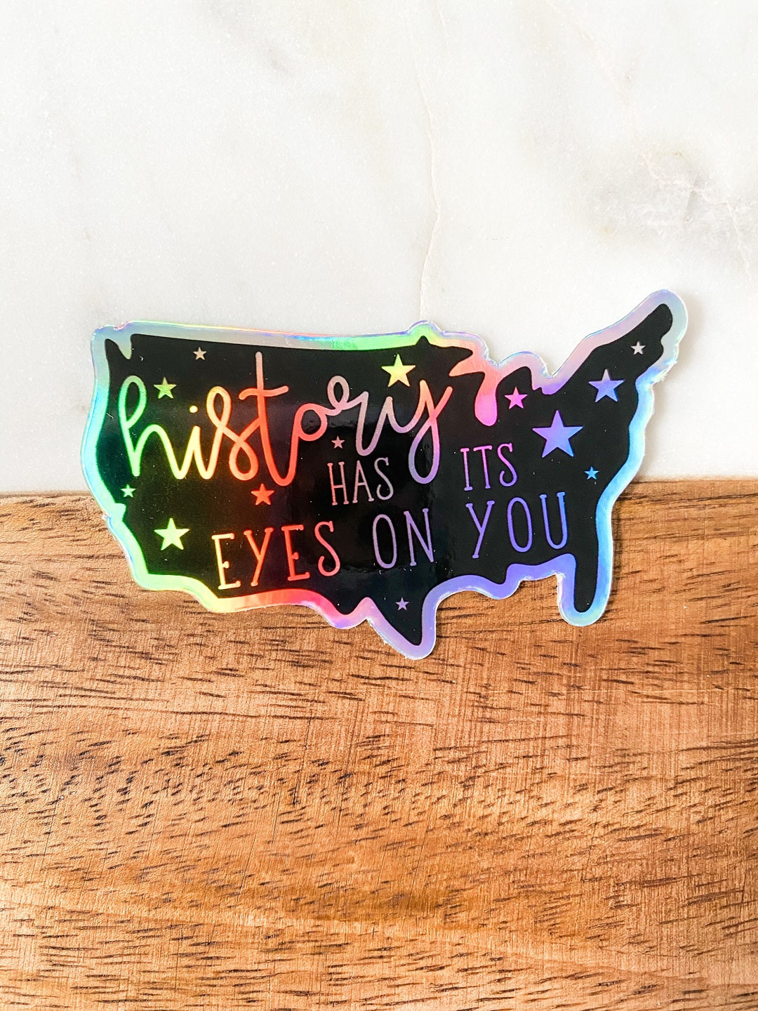 Hamilton Stickers History Has Its Eyes on You Sticker - Etsy