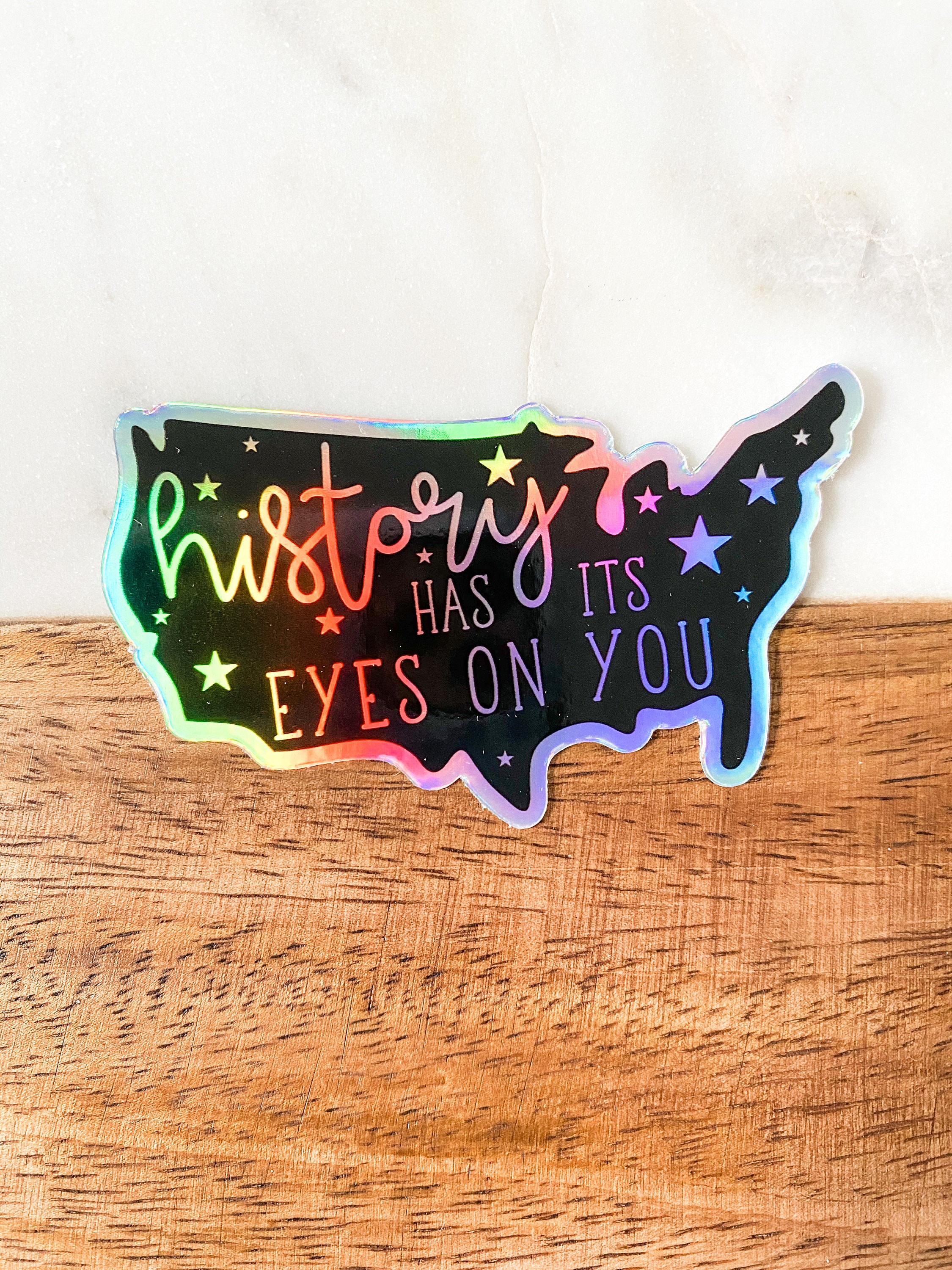 Hamilton Stickers History Has Its Eyes on You Sticker - Etsy