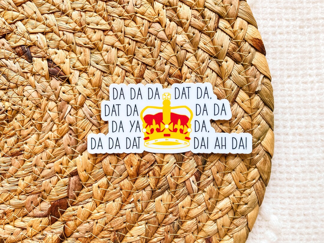 Hamilton Sticker, King George Sticker, Broadway Sticker, King George ...