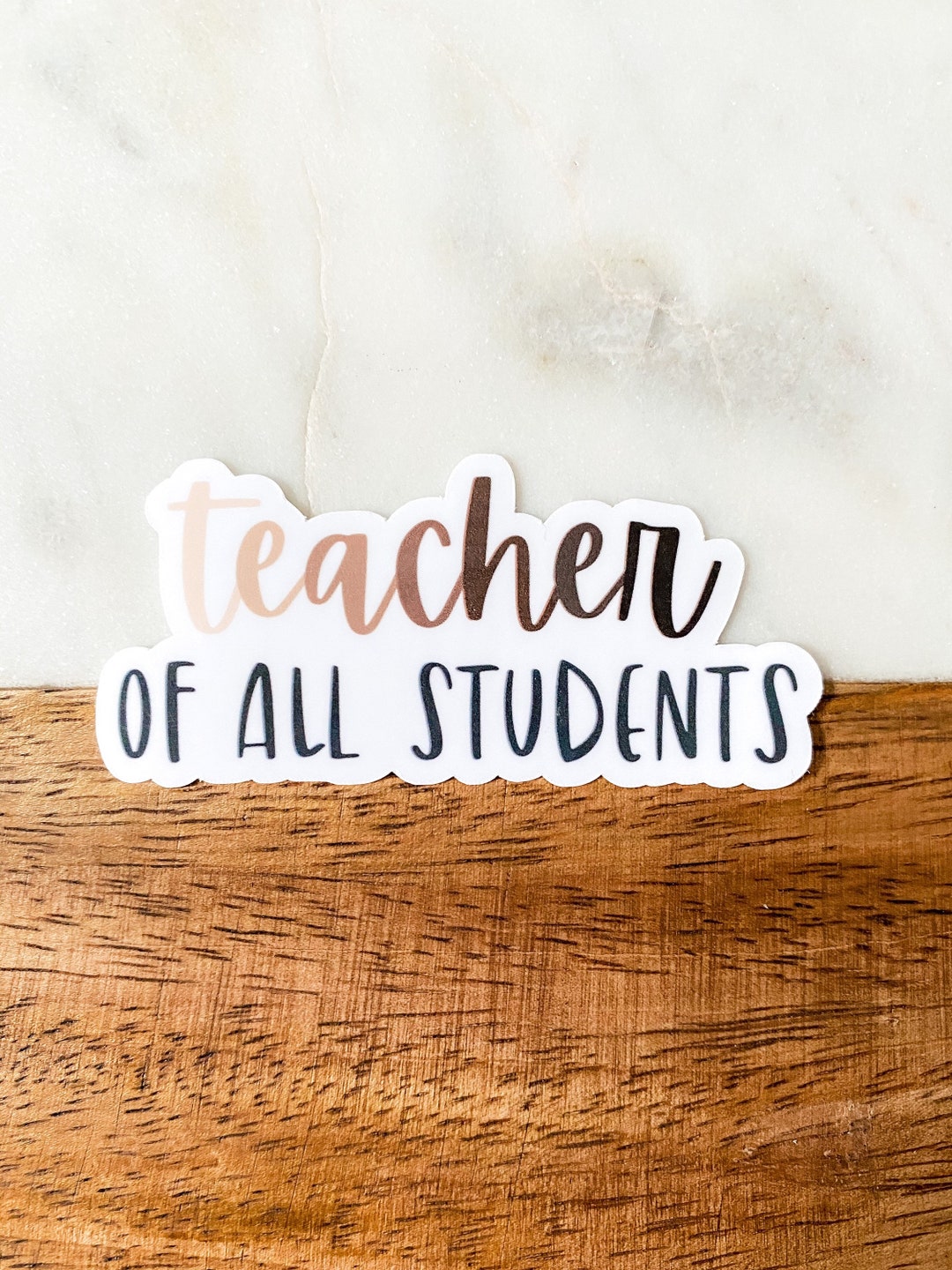 Teacher Stickers, Teacher of All Students, Black Lives Matter Sticker ...