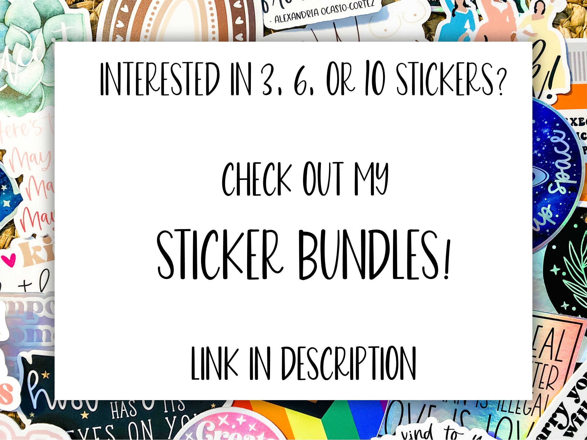 AOC Stickers Alexandria Ocasio-cortez Sticker Powerful Women | Etsy