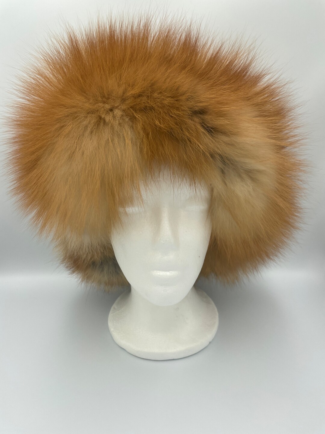 Unisex Real Fox Fur Headband - Etsy