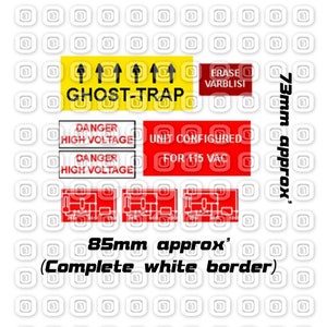 Ghostbusters Containment Unit Livery / Signage / Signs / Sign ...