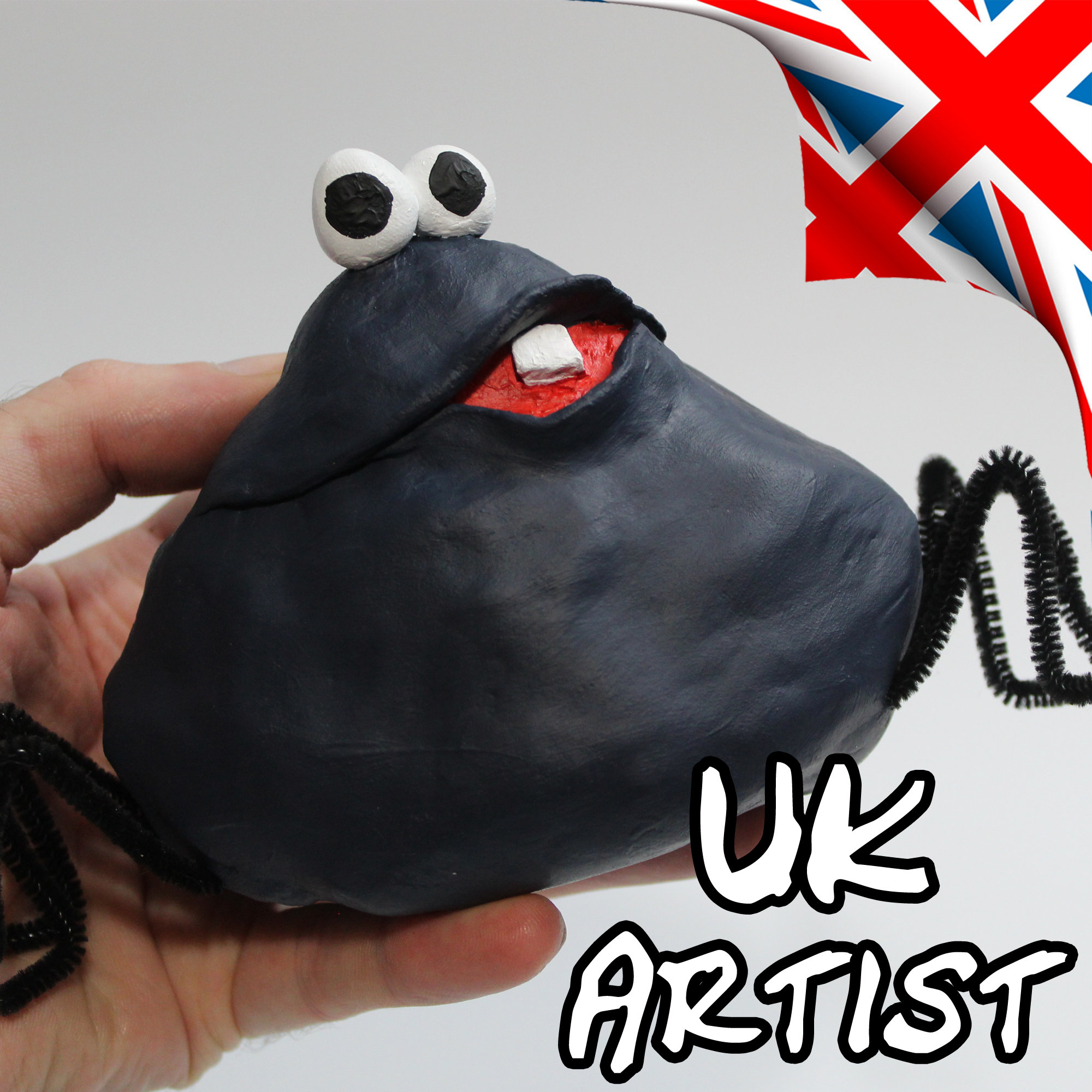 Trap Door Character DRUTT XXL Hand Made / Painted Sculpture UK Artist ...