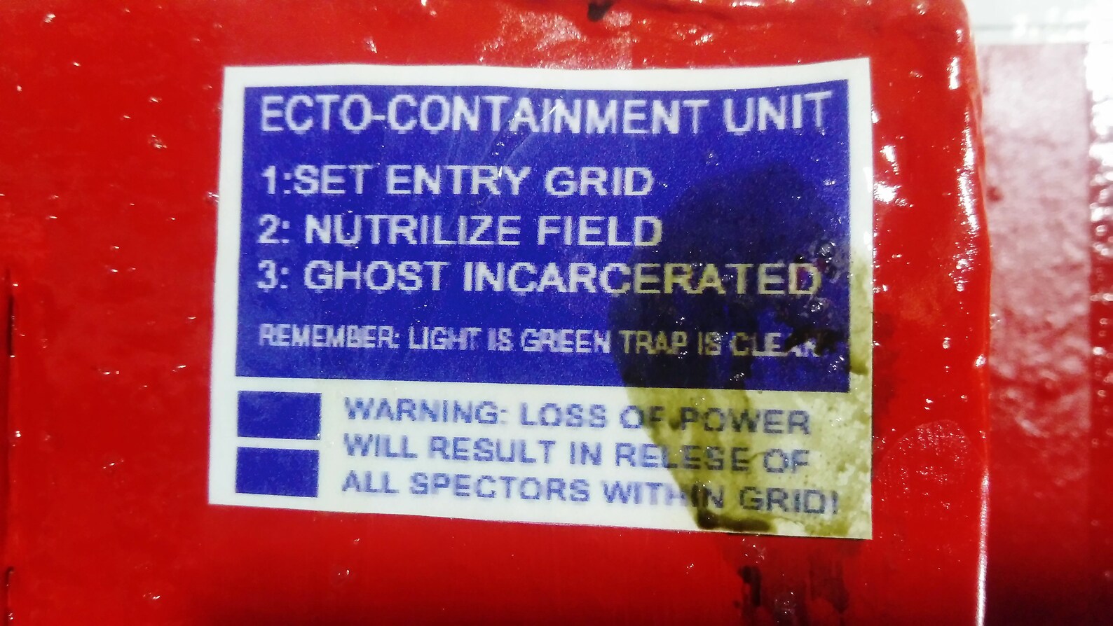 Ghostbusters Containment Unit Livery / Signage / Poster Print - Etsy