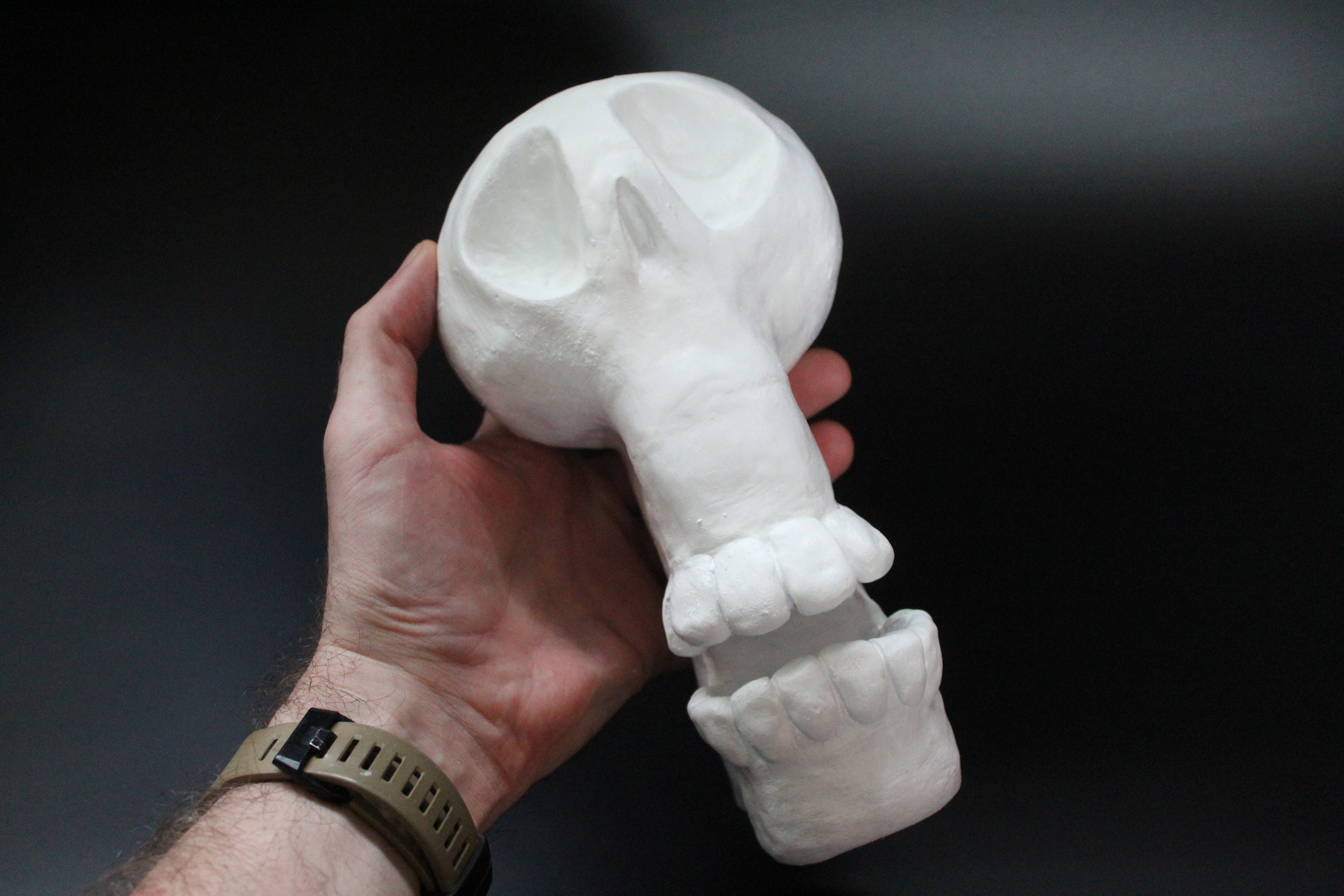 Huge XXL Trap Door Skull Character BONI Hand Made / - Etsy UK